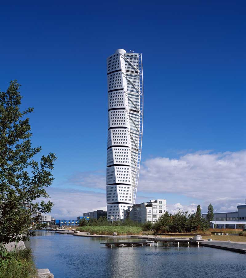 오피스 And 주상복합s43n1 스웨덴에 건립된 주상복합 아파트 And 오피스 건축물 터닝 토르소 Turning Torso