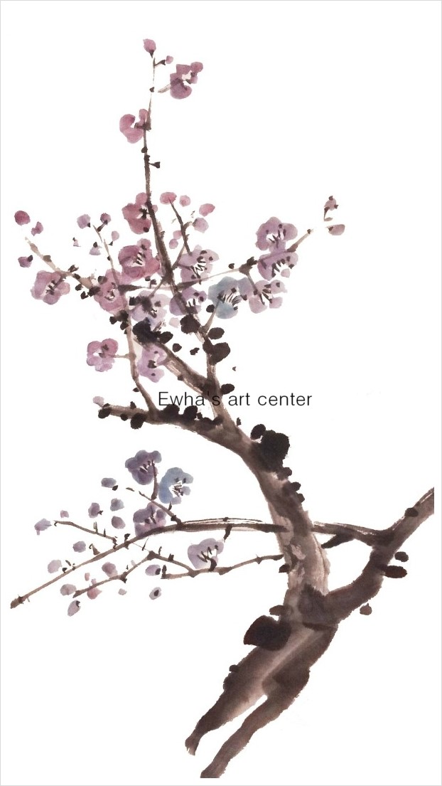 사군자매화그림수묵화그리기동양화배우기캘리먹그림동양화벽화수원수묵화인사동수묵화수원취미미술영통화실 네이버 블로그