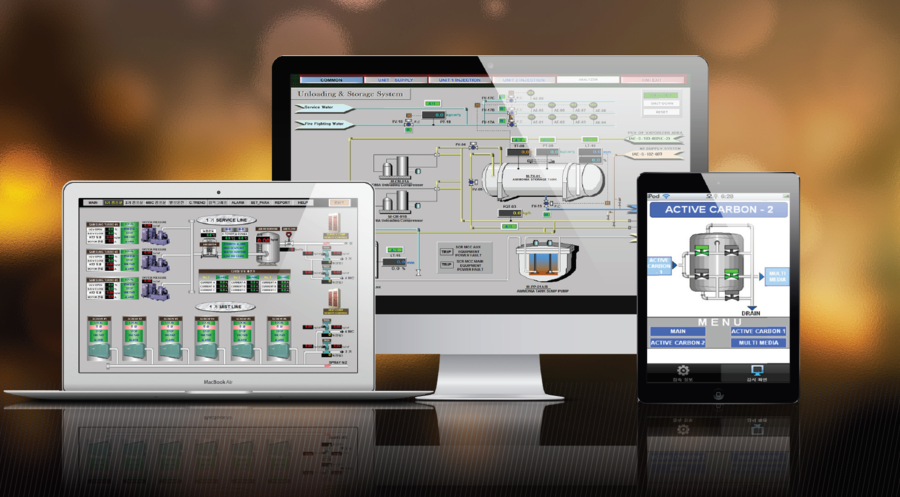 Cimon Scadahmi 싸이몬 스카다 Cimon Scada System 적용사례 Scada 모니터링 Scada