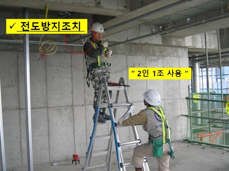 A형 사다리 사용시 유의할 점 네이버 블로그