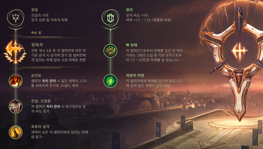 롤 시즌8 다리우스 룬 템트리 공략 네이버 블로그