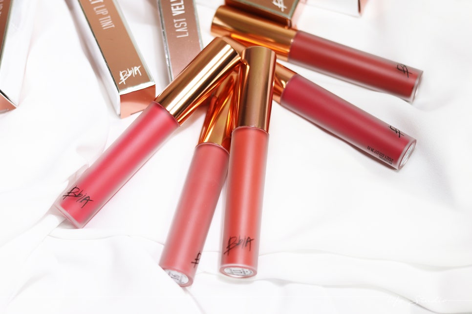 삐아 라스트 벨벳립틴트4 Bbia Last Velvet Lip Tint 플라워시리즈 봄에 꼭 맞는 색상들만 픽픽♥