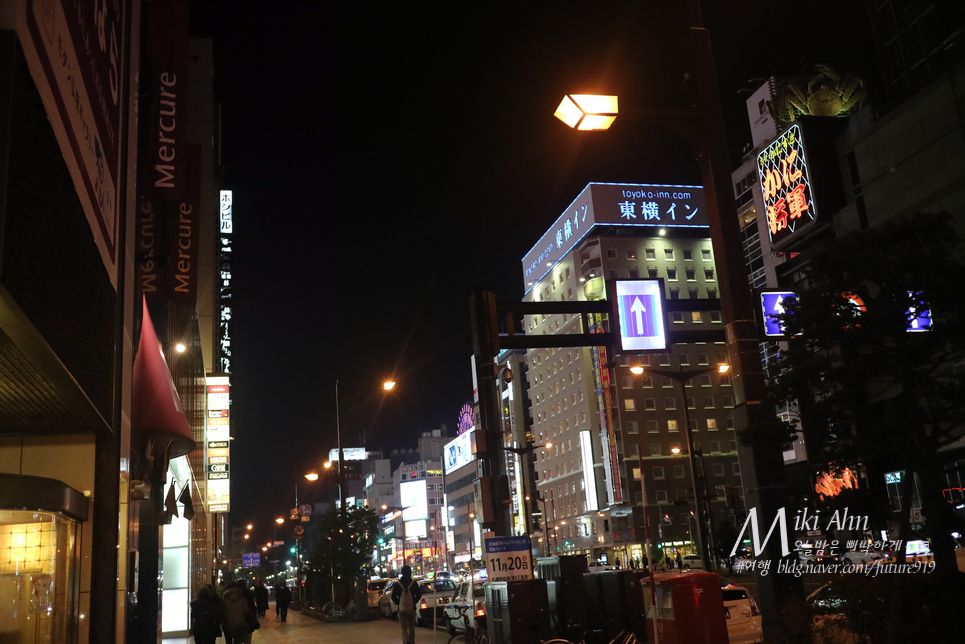 홋카이도자유여행 삿포로 니카상이 보이는 스스키노거리 삿포로맛집 네이버 블로그