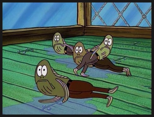 [스폰지밥] 스폰지밥에 출연한 물고기 엑스트라 분석자료 4 - 프레드 레치드 (Fred Rechid) : 네이버 블로그